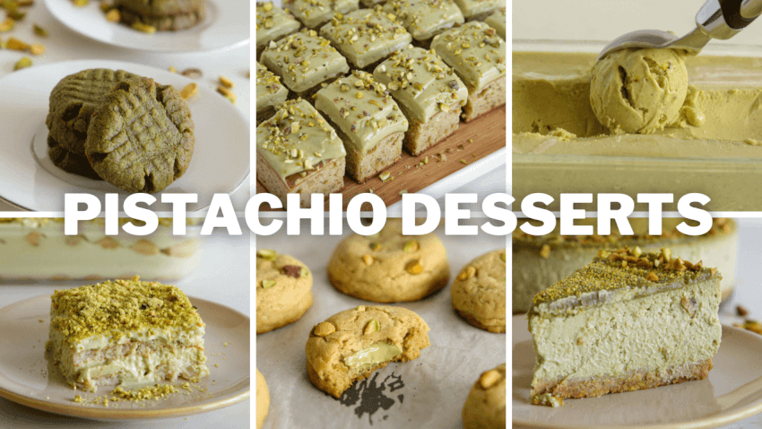 6 Amazing Pistachio Dessert Recipes - The Cooking Foodie